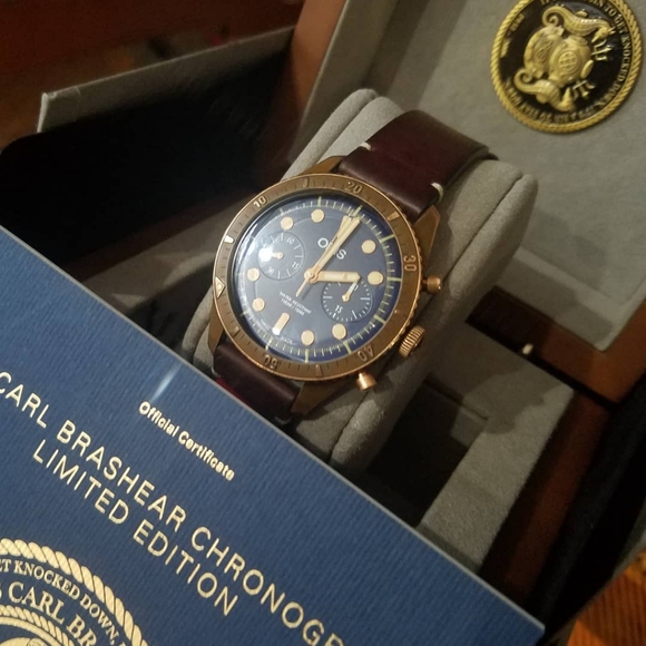 Oris | Accessories | Oris Carl Brashear Limited Edition Chronograph ...